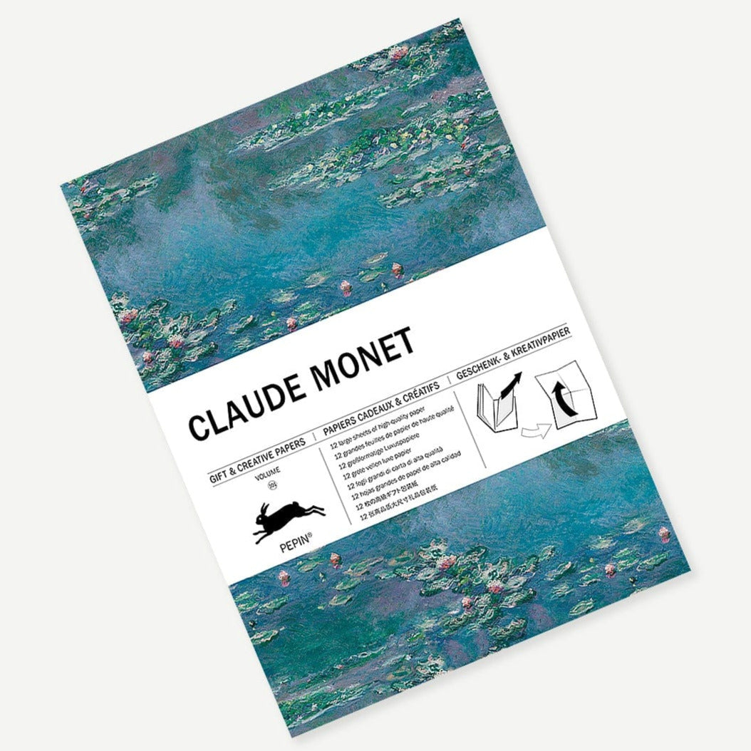 Gift & Creative Paper Book from The Pepin Press in Monet – Fiddlehead ...