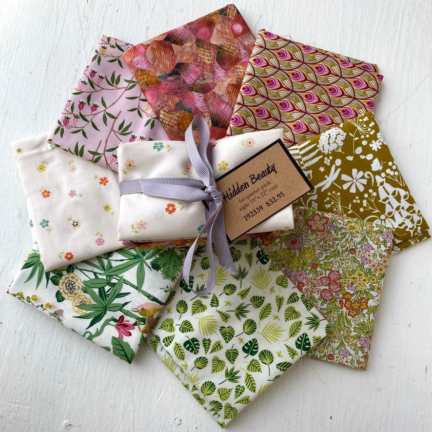 Hidden Beauty Bundle - 8 FQs – Fiddlehead Artisan Supply