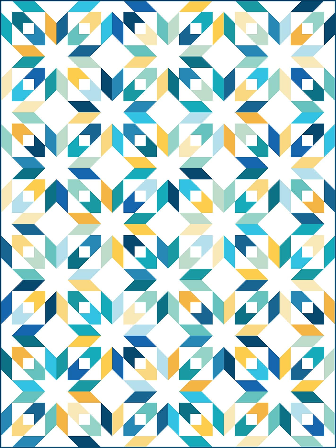 Modernly Morgan Quilt Pattern - Same Sky – Fiddlehead Artisan Supply