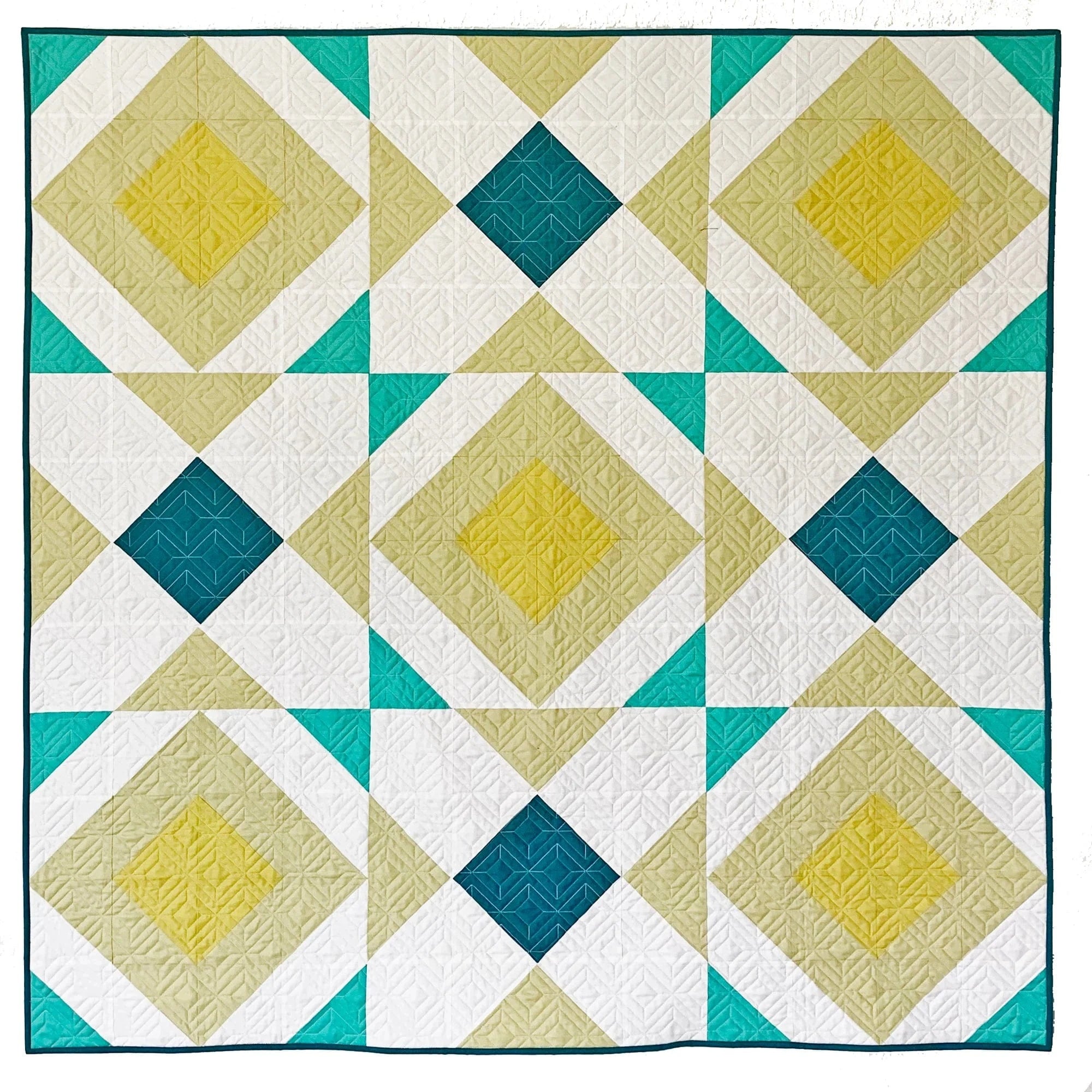 Noughts & Crosses Quilt Pattern - Running Stitch Quilts – Fiddlehead ...