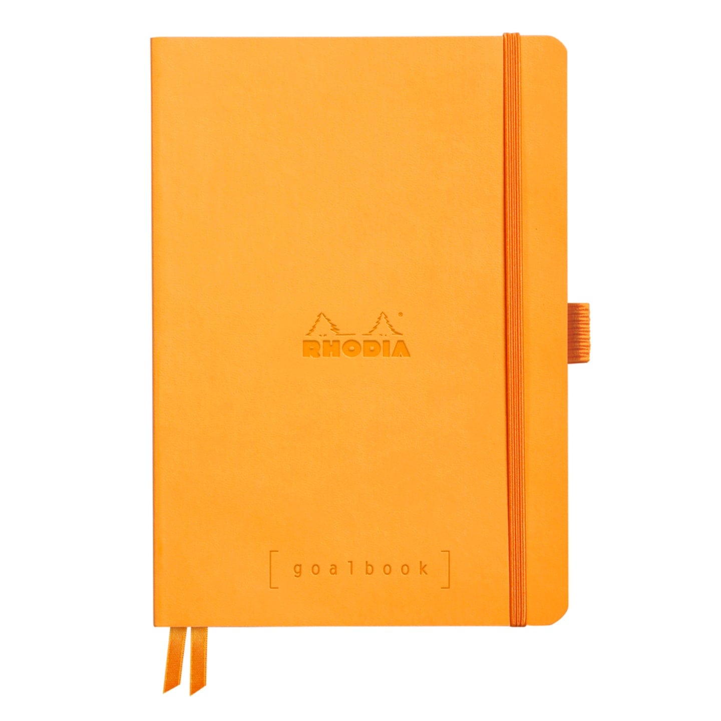Rhodia Softcover Goalbook in Orange – Fiddlehead Artisan Supply