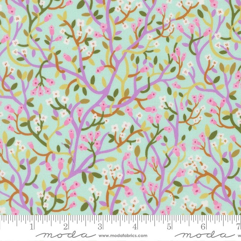 Pastel Jungle in Sky - Floral Fondant – Fiddlehead Artisan Supply