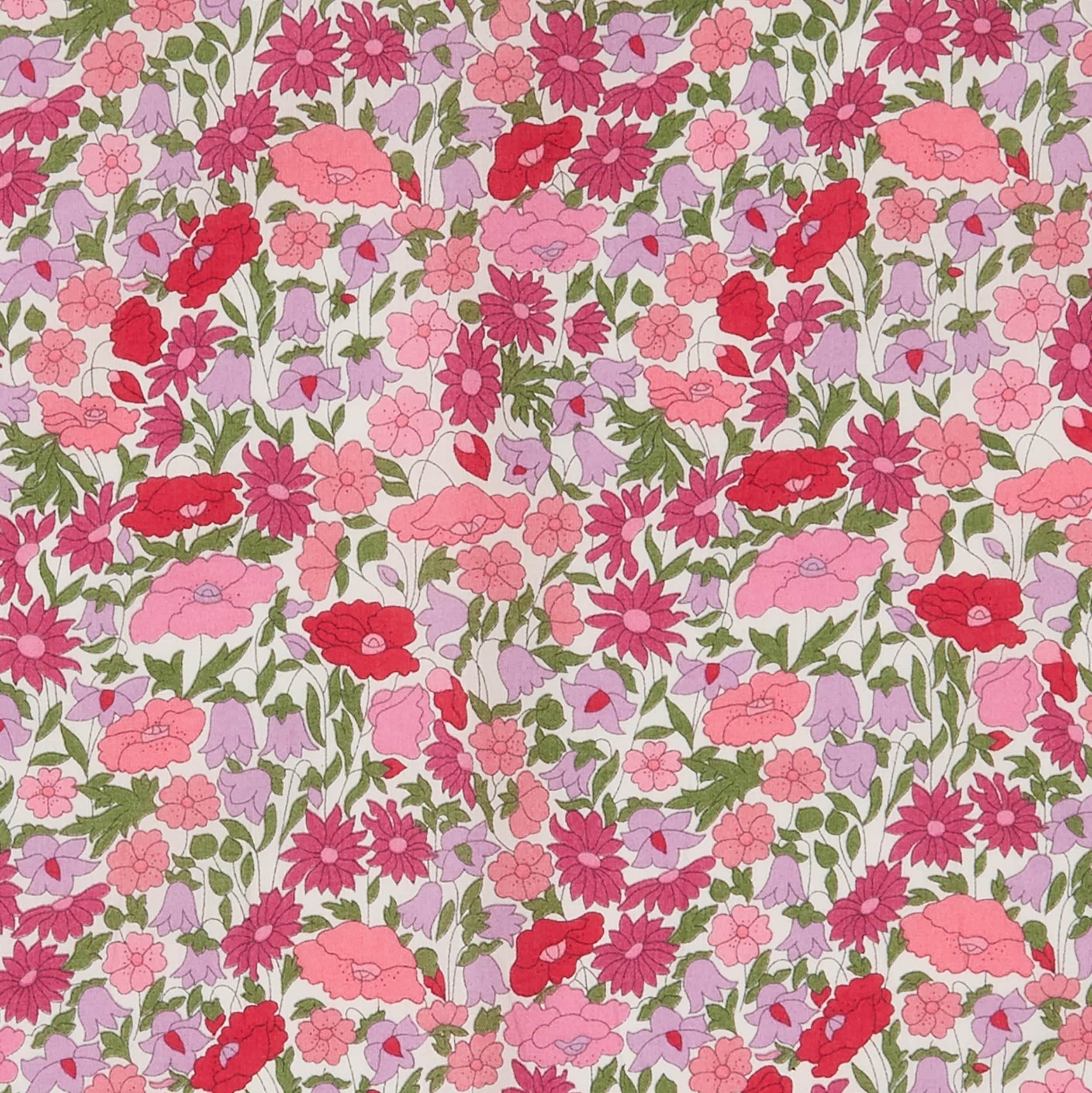 Poppy Forest in Pink - Liberty Tana Lawn Yardage – Fiddlehead Artisan ...