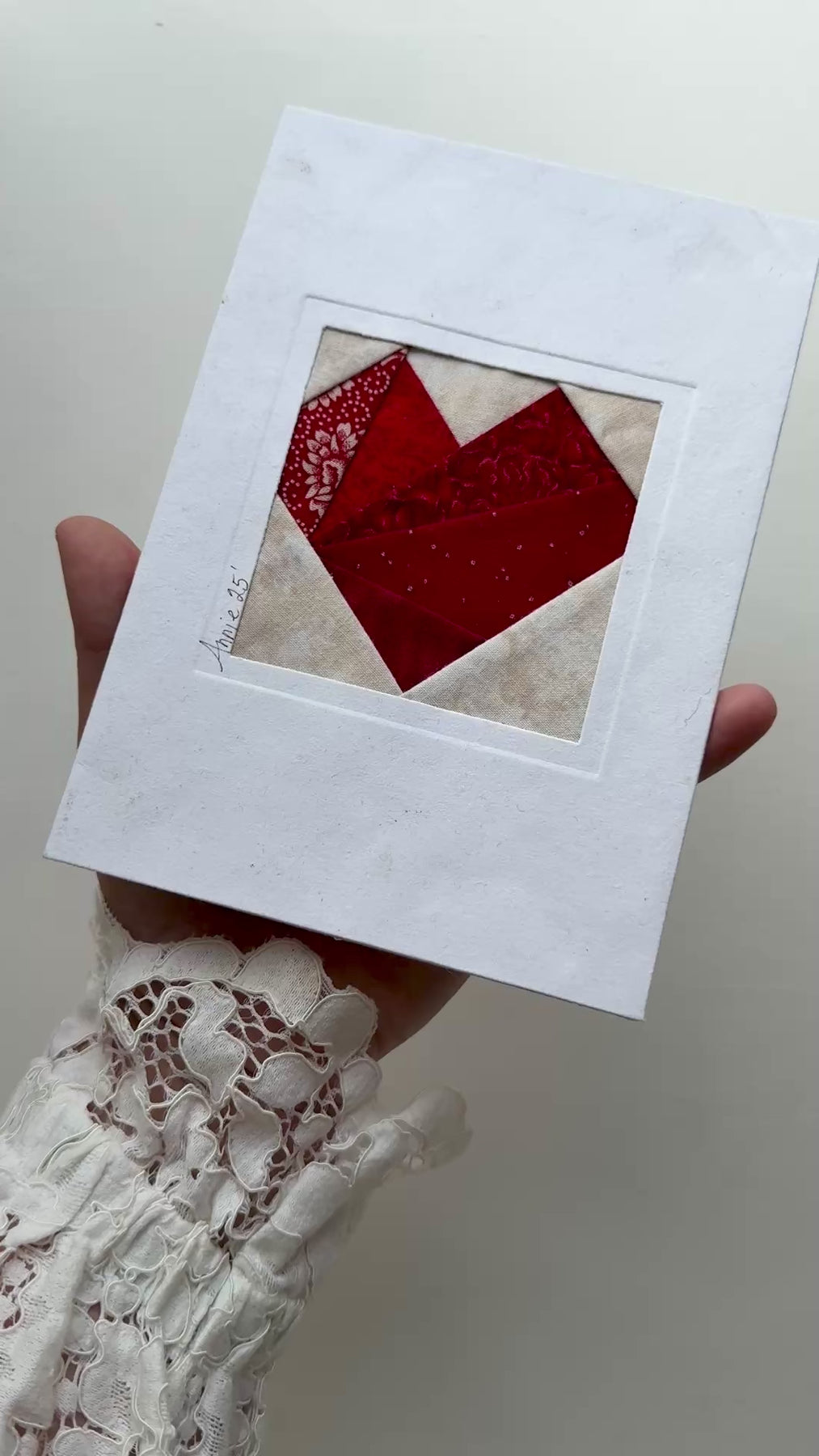 Valentine Paper Piecing with Annie Chavez - Sunday, Jan 25, 12:00 to 4 ...