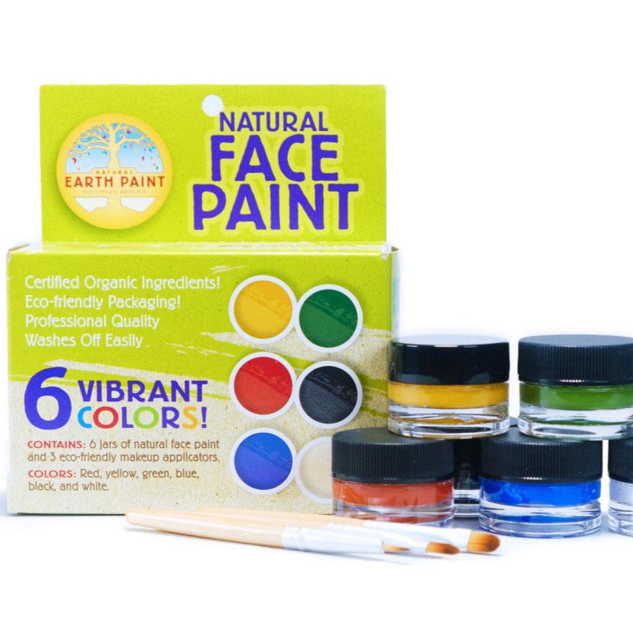 Face Paint - Natural Earth Paint - Set of Six Colors – Fiddlehead ...
