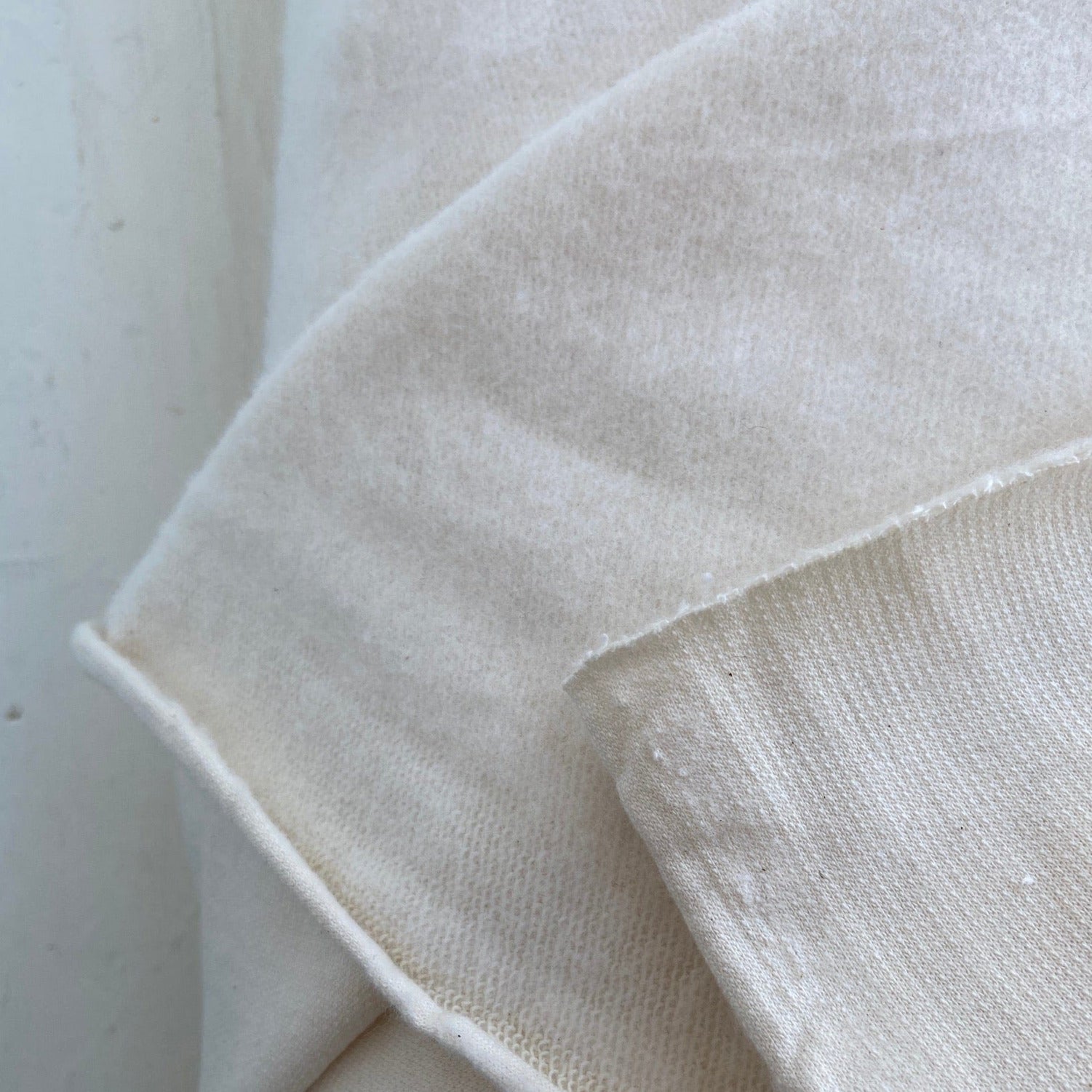 Organic Fleece in Cream - Michael Miller – Fiddlehead Artisan Supply