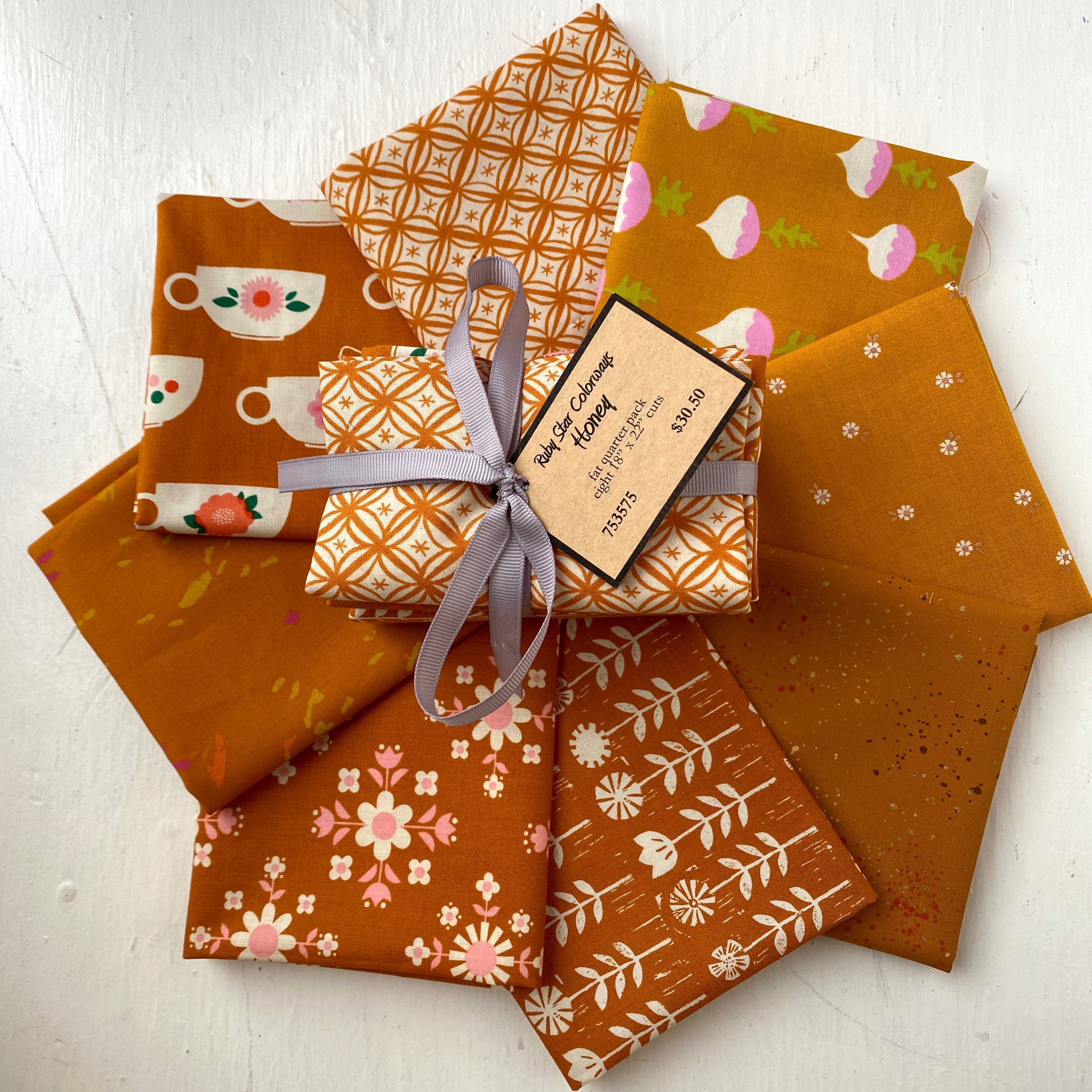 Ruby Star Society Colorways Bundle in Honey – Fiddlehead Artisan Supply