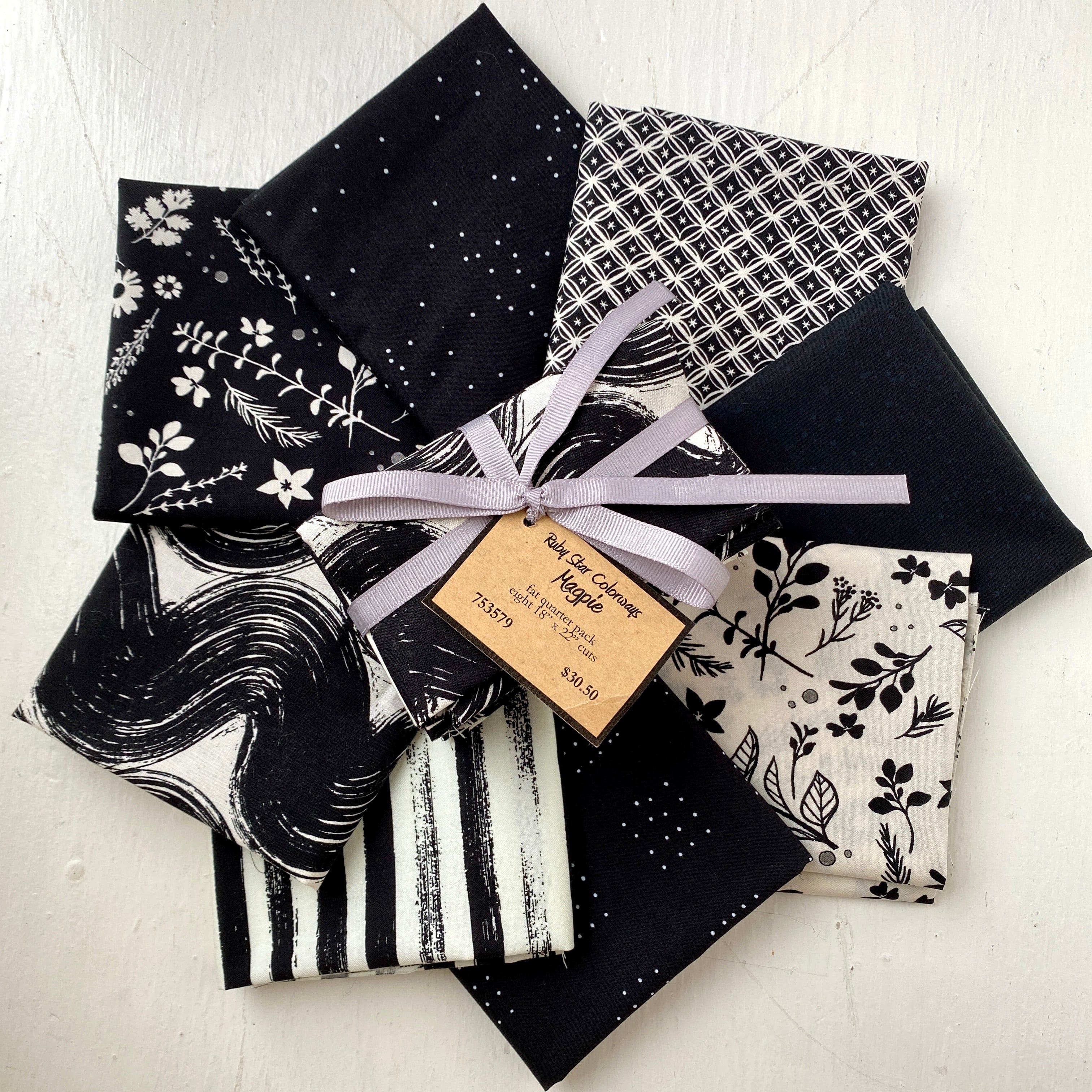Ruby Star Society Colorways Bundle in Magpie – Fiddlehead Artisan Supply