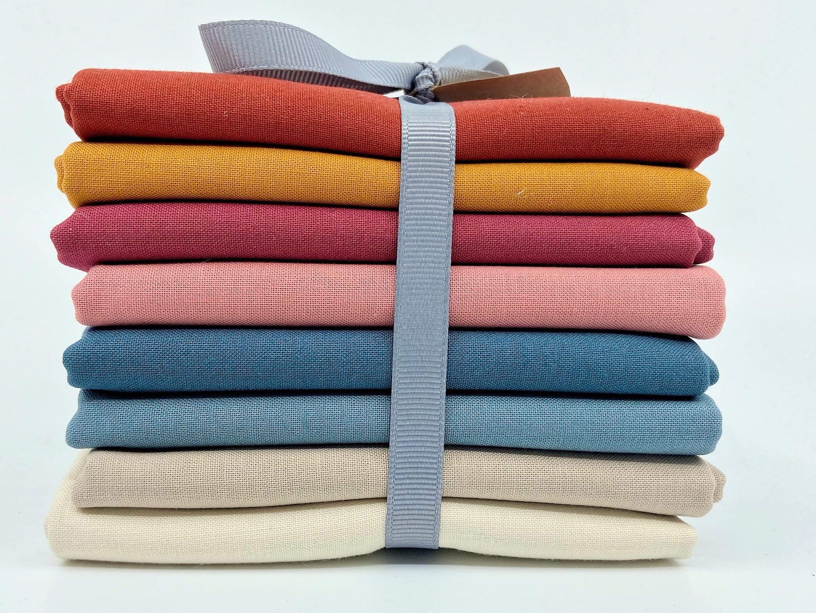 Solid Fat Quarter Bundle ~ Home – Fiddlehead Artisan Supply