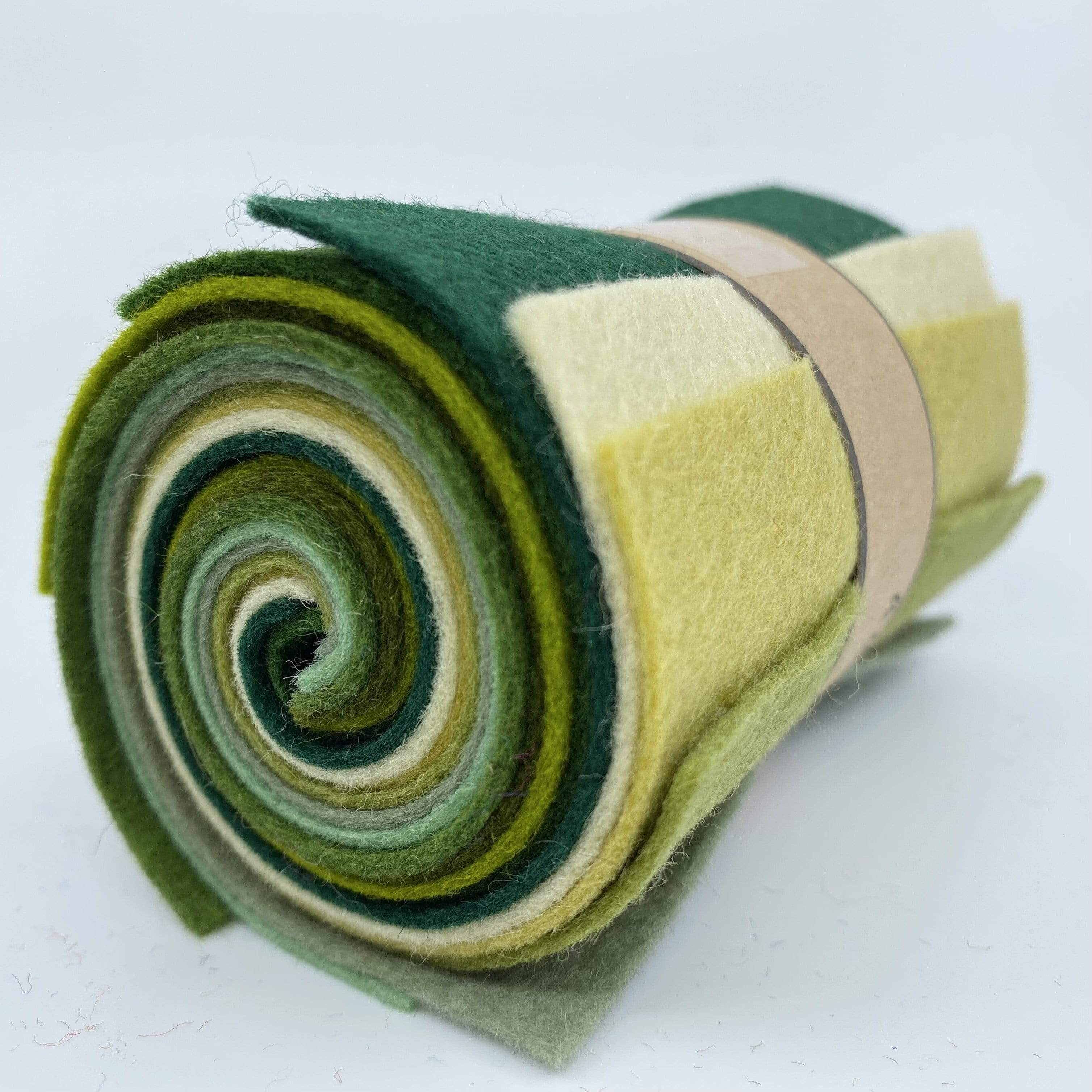 Small Wool Felt Roll - A Walk in the Woods – Fiddlehead Artisan Supply