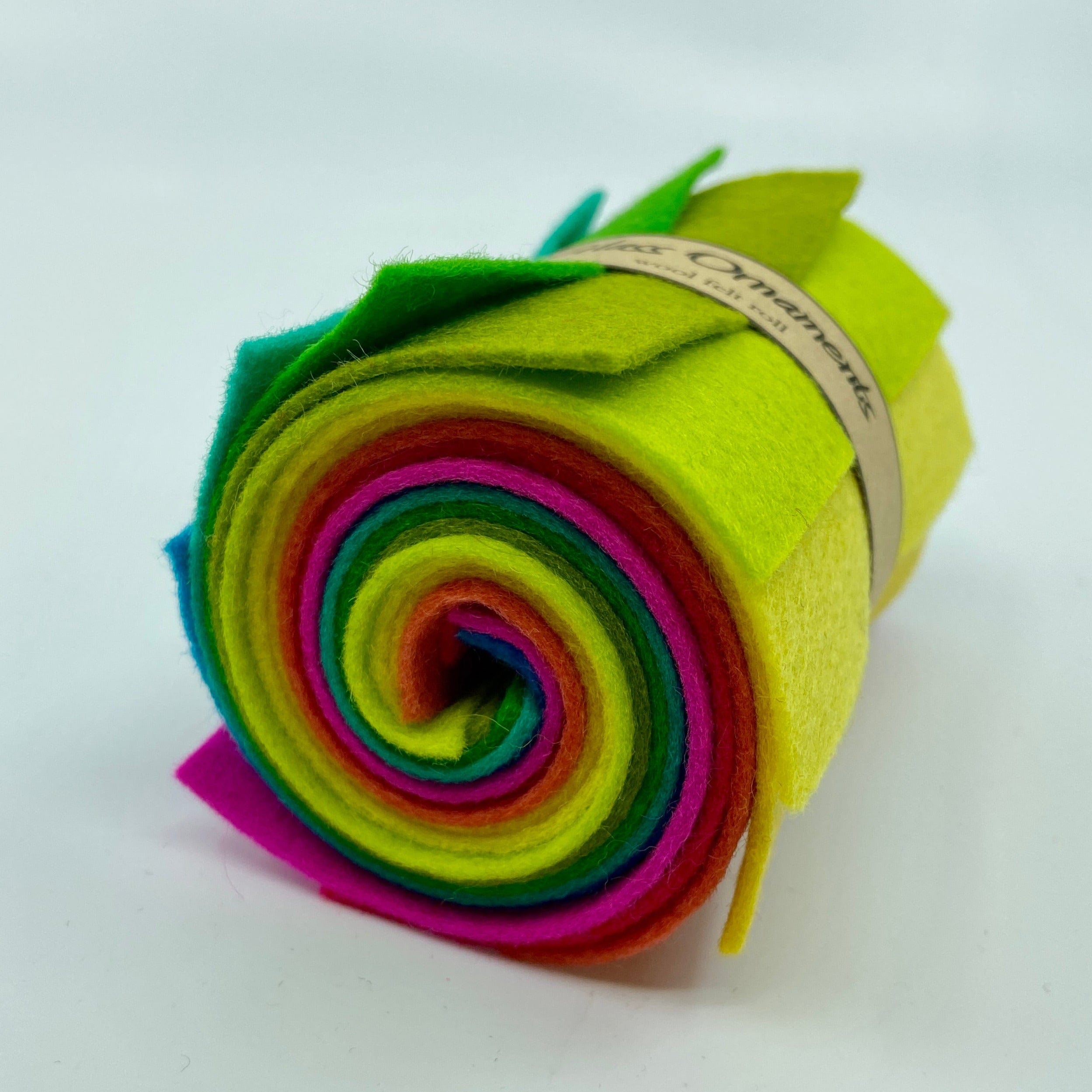 Small Wool Felt Roll - Glass Ornaments – Fiddlehead Artisan Supply